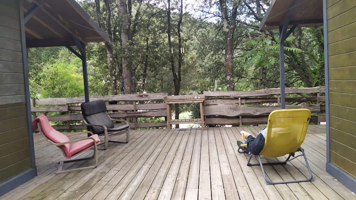 Acacia (2 Chalets De 25m² Pour 8 à 10 Personnes) - Ganges