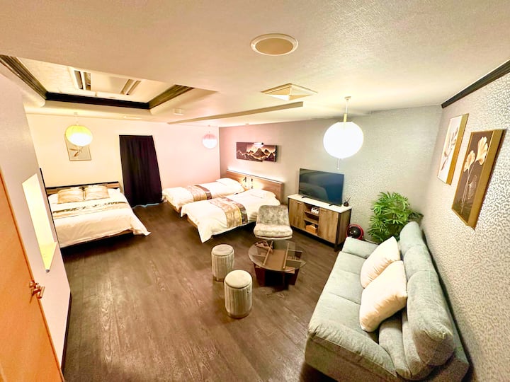 Near Matsumoto Sta | Spacious 43㎡ Modern Retreat - Matsumoto