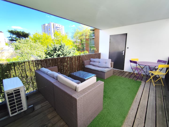 Appartement T5 Métro Bagatelle - Toulouse