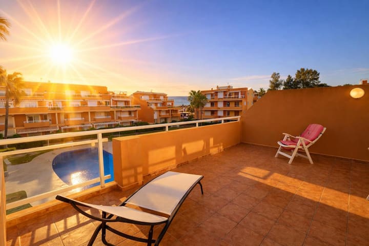 Appartement Jardines De Dénia : Appartement Avec T - Dénia