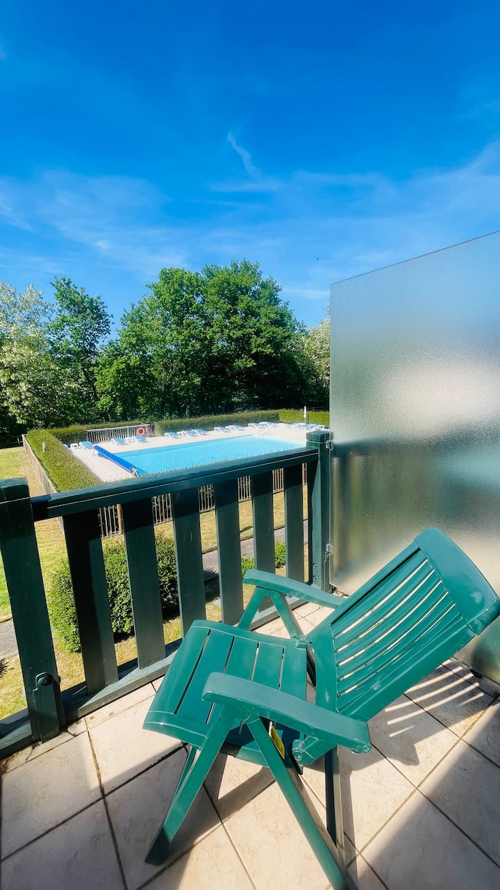 Duplex 7 Pers. • Vue Dordogne & Piscine • Terrasse - Argentat-sur-Dordogne