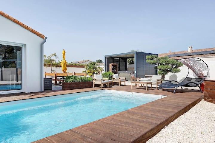 Villa Bleu Azur - Piscine, Plages - Longeville-sur-Mer