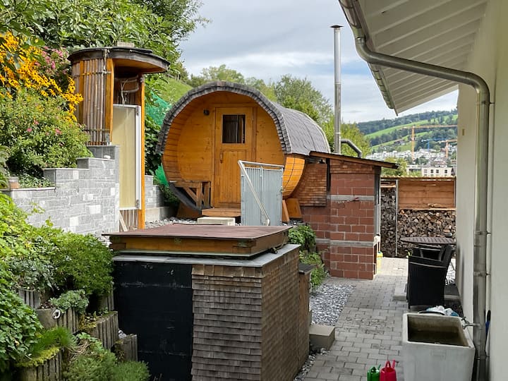 Large Furnished Family Home With Sauna & Garden - Lucerne