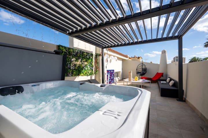 2*jacuzis!*•rooftop•airhockey•glamroom•insta-ready - Albufeira