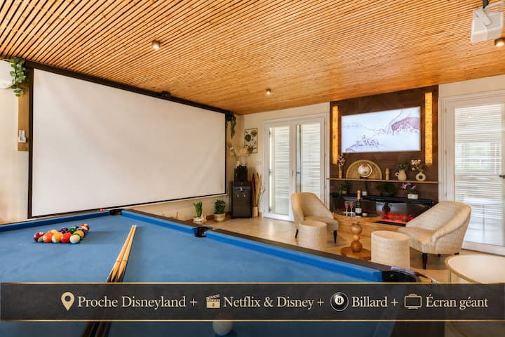 Disneyland Paris - Villa Bali - Billard, Cinéma - Meaux
