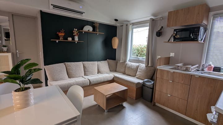Mobile-home 4/6 Pers, Camping La Plage Mimizan - Mimizan