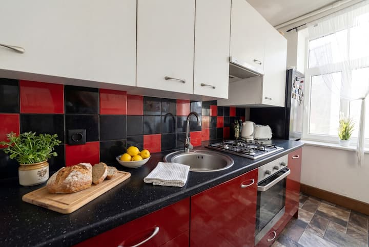 Central 3br With Balcony - Riga City Views - Riga