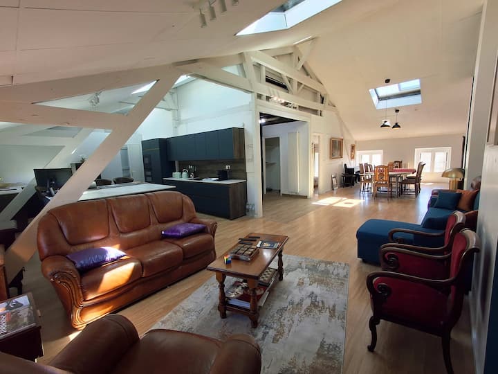 Loft Lumineux Près Du Tribunal – Réunion 10 Pers - Carcassonne