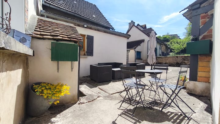 Appart Cosy 4 Pers. En Rdc Avec Cour Privative - Sézanne