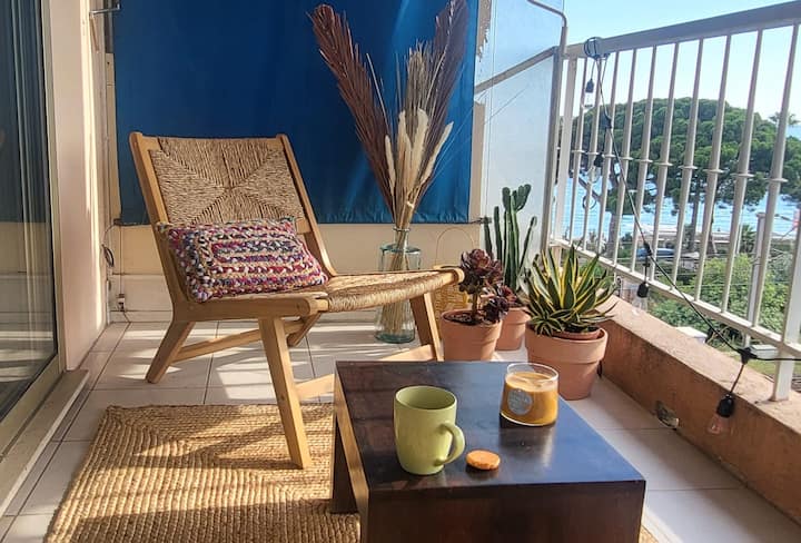 Superbe Appartement | Vue Mer | Clim | Central - 안티베