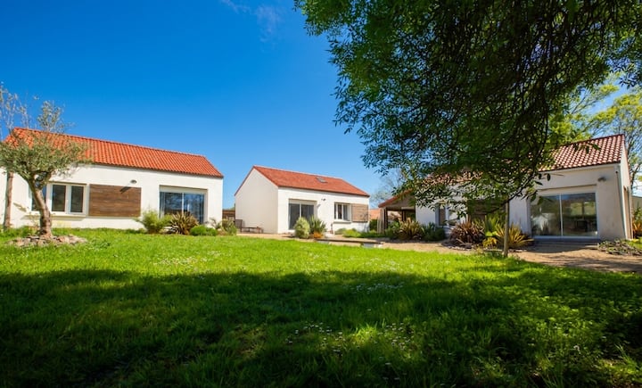 3 Maisons Loft Idéales Pour 3 Couples D’amis - Plage des Conches