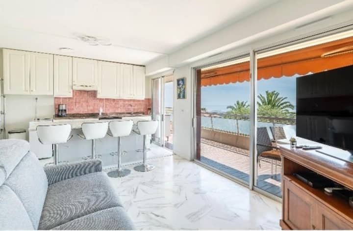 Wehost Belles Terres 4prs/terrasse Vue Mer - Nizza
