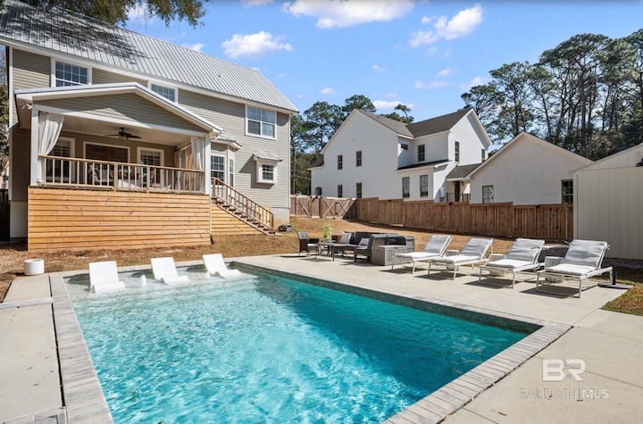Walk To Bay & Downtown Fairhope! Relax By The Pool - Fairhope, AL