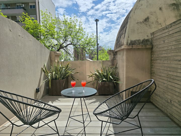 Studio With Terrace Near Patio Olmos - Córdoba