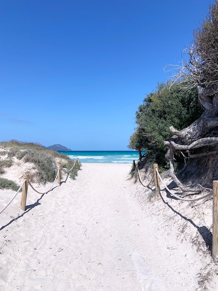 Einzigartiges Ferienhaus An Der Playa De Muro - Can Picafort