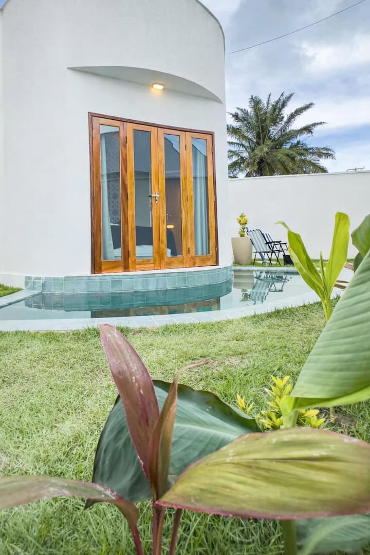 Bangalô1 Perfeito Para Casal Com Piscina Privativa - Japaratinga