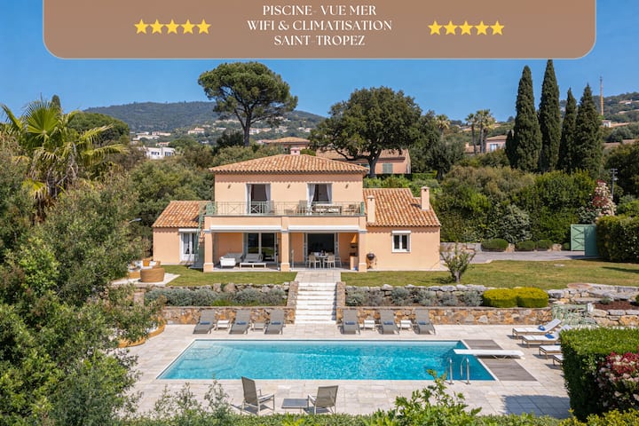Les Chênes • Piscine Privée • Vue Mer• St Tropez - Grimaud