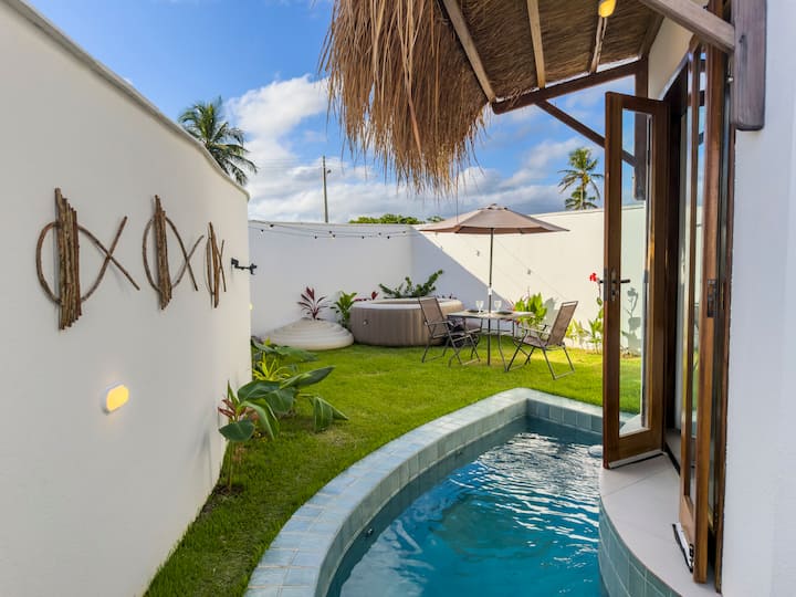 Refúgio Em Japaratinga Com Piscina E Hidro - Japaratinga