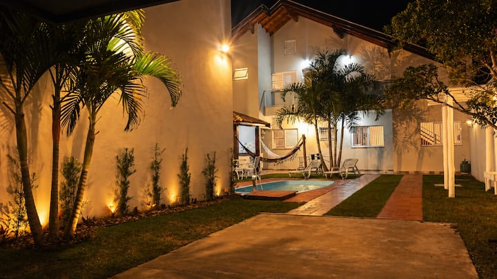Casa Estilo Chalé Com Piscina E áRea Gourmet - Boituva