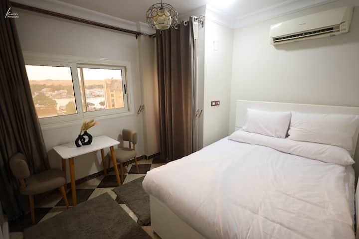 Nile View Modern Apart. 7 Min From Aswan Station - Egypt