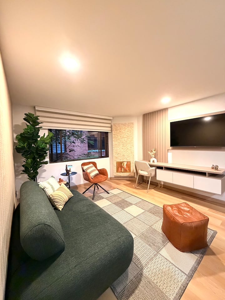 Lujoso Apartamento Cerca Parque La 93. Chico. - Bogota