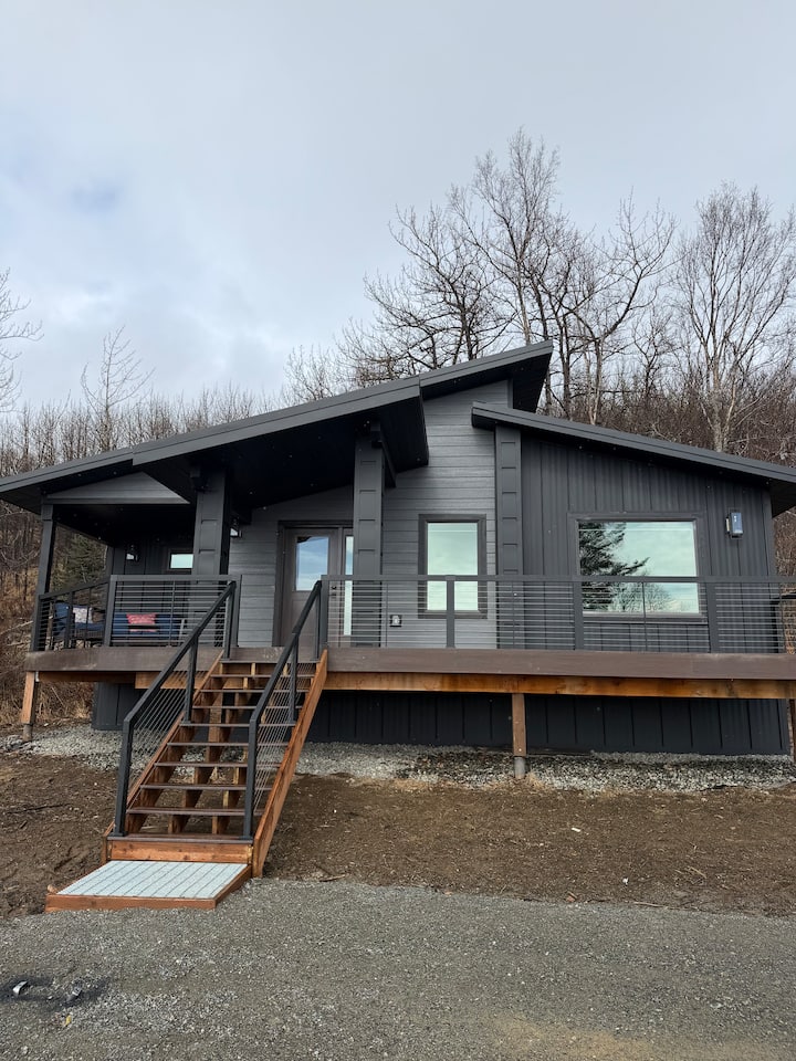 Luxury Cabin W/panoramic Bay+glacier Views | Deck - Homer, AK