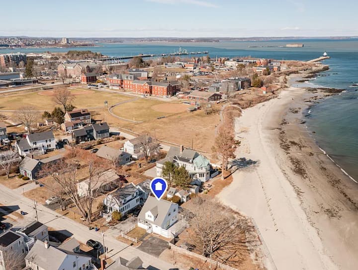 Beachfront Home Overlooking Portland Ship Channel - Portland, ME