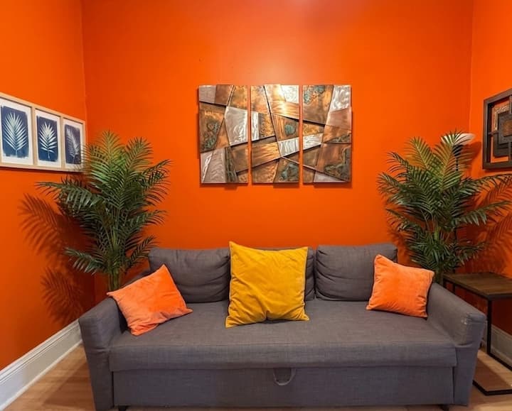 Bold & Bright 3br | 10 Min To Nyc - Hoboken