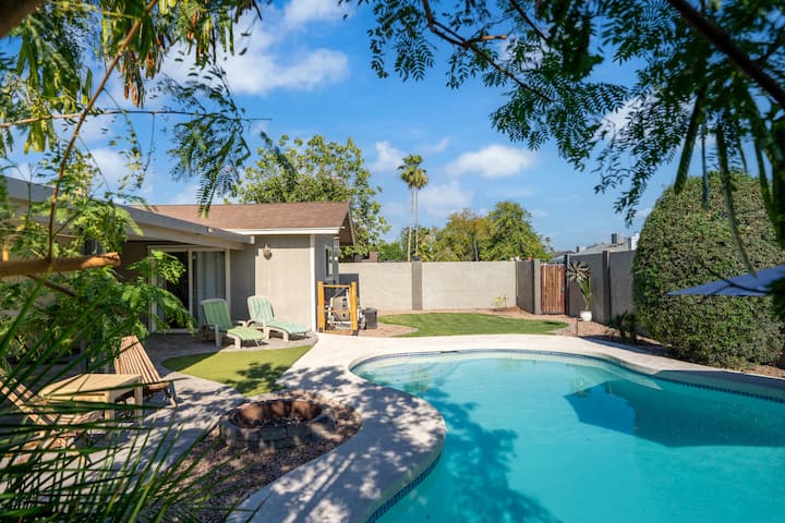 Sunshine Getaway! Private Pool• Games• Gym• - Chandler