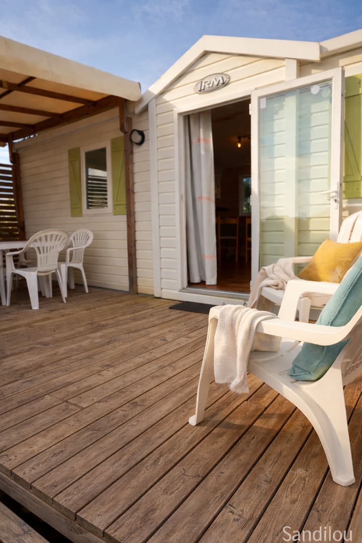 Mobilhome Sea & Sun – Camping Avec Piscine - Sigean