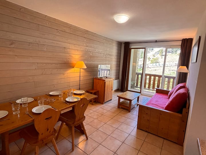 Appartement Pratique Vue Pistes - 6 Pers. - Les Angles