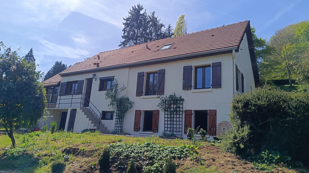 Casa de campo familiar y rústica en Vexin - Casas en renta en Vienne-en ...