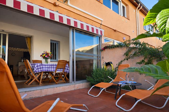 Belle Maison Familiale Terrasse Clim Parking - Argelès-sur-Mer