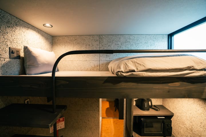 十勝エリア・豊頃町｜Loft Cabin 03｜個室｜定員2名｜朝食付 - Hokkaidō