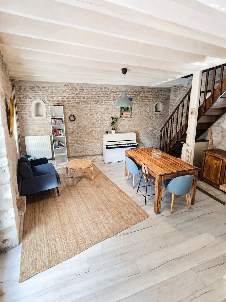 Maison De Charme à 5 Min De La Plage - Saint-Aubin-sur-Mer