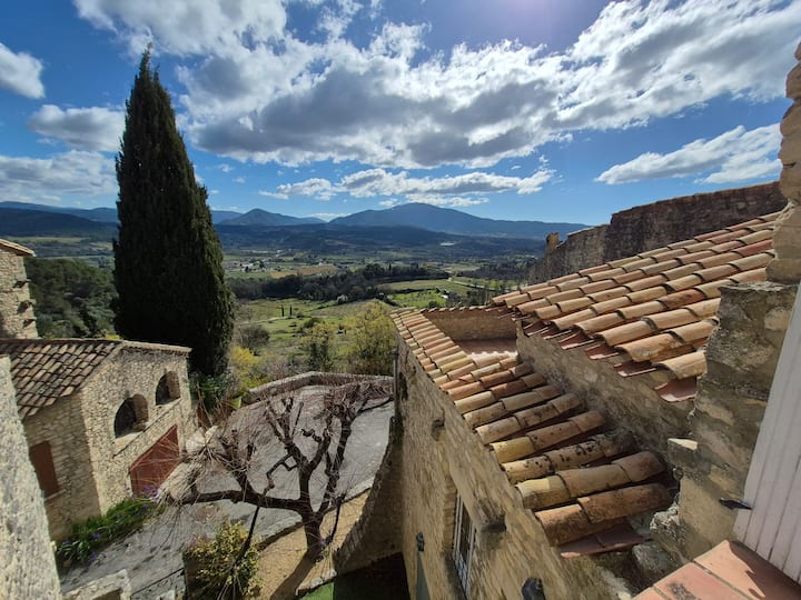 Maison En Pierre Vue Exceptionnelle Sur Le Ventoux - Gigondas