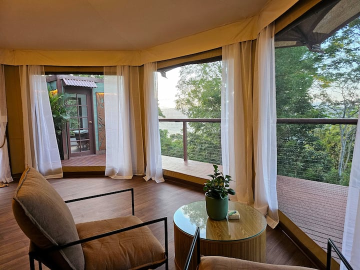 Clouds Serenity - Rainforest Glamping With A View - Beechmont