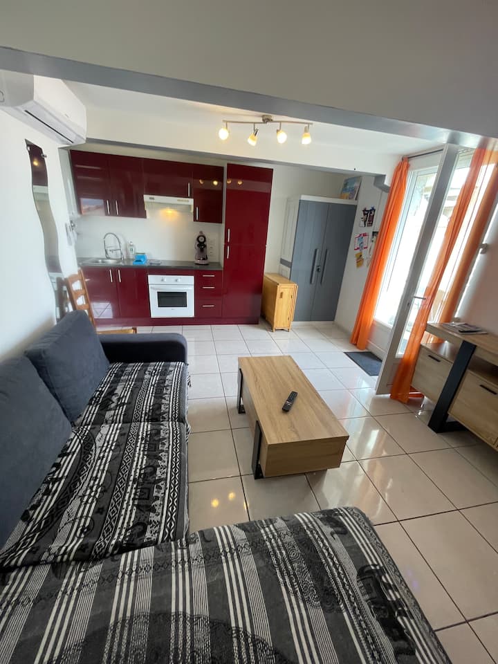 T2 Plage-parking/clim/wifi - Port-la-Nouvelle