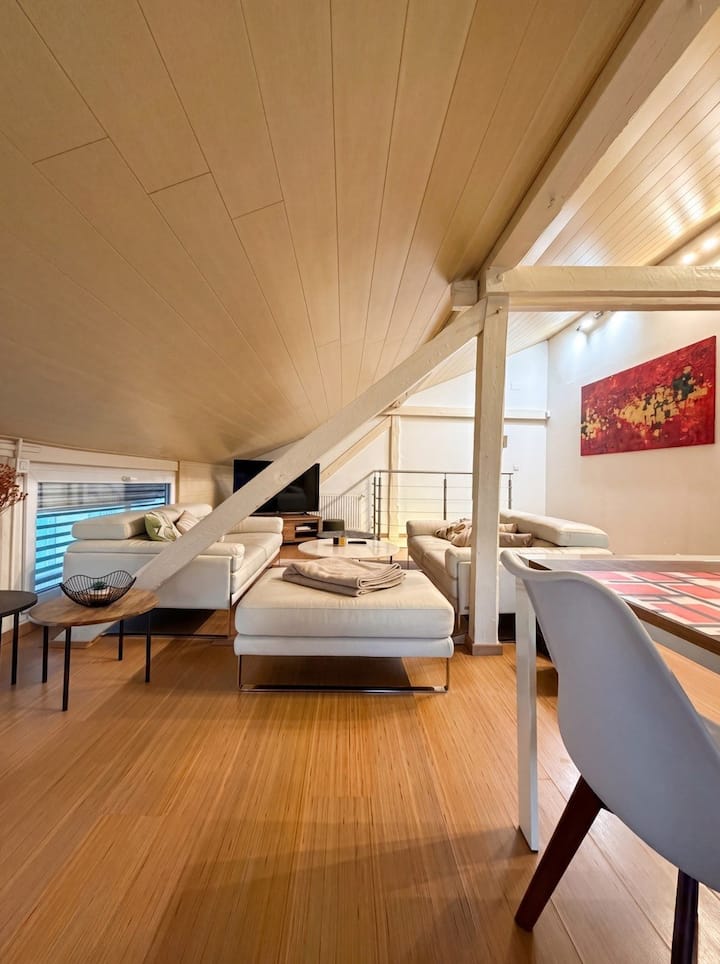 Deluxe Duplex Moderne |Tout ÉQuipé| Flb Property - Mulhouse