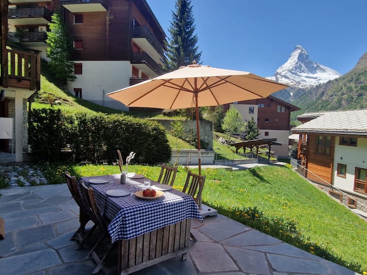 Zentrale 3.5-zimmerwohnung Mit Matterhornblick - Zermatt