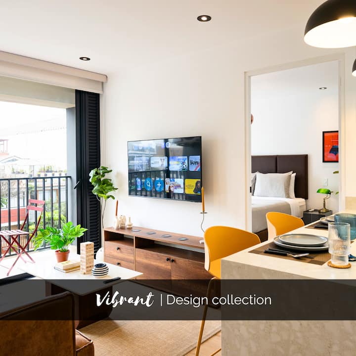 V* | Modern & Cozy 2br Steps From Malecon+gym+pool - Peru