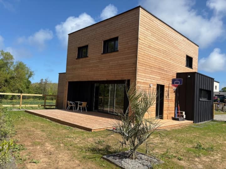 Maison En Bois Moderne - Pléneuf-Val-André