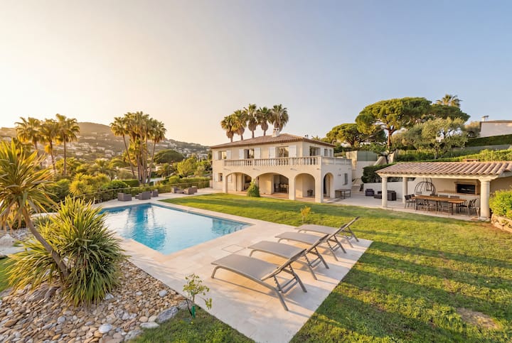 Villa Azur - Huge 9 Bedroom - Spa Et Pool - Cannes