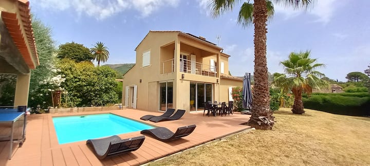 Villa De Standing Piscine Jardin 6 Personnes - Gréolières les Neiges