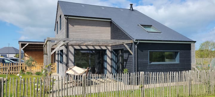 Maison En Bois, Cosy, à 800m De La Plage - Saint-Pair-sur-Mer