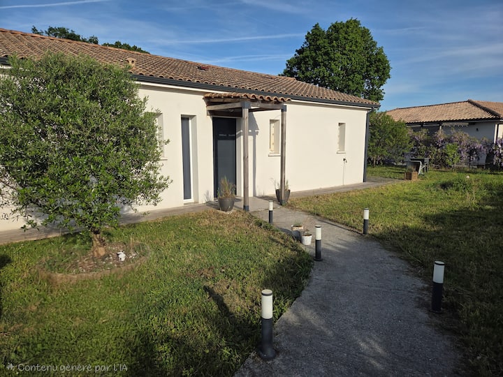 Maison Climatisée Avec Piscine - Gironde