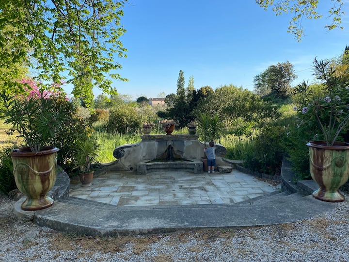 Belle Demeure Provençale - Tennis - 6 Chambres - Vaison-la-Romaine