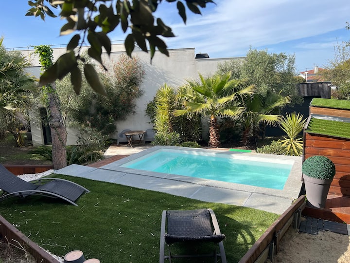 Anglet Mer, Roof Top Vue Mer, Villa à 90m Plage - Biarritz