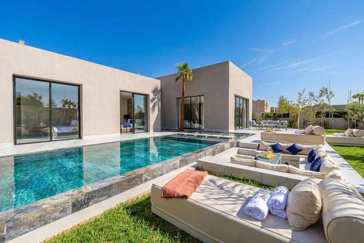Villa Moderne 6 Ch. Piscine Et Espace Détente - Marrakech