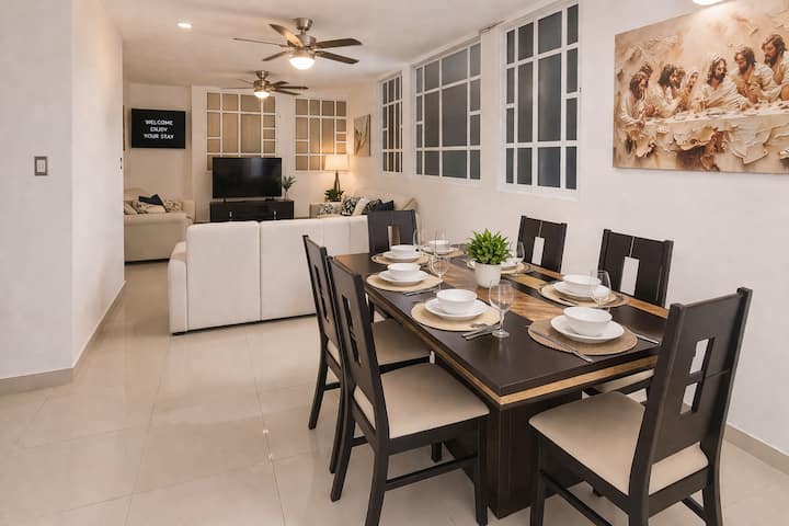 Casa Gacela Cancún Centro 16 Huéspedes + Alberca - Cancún
